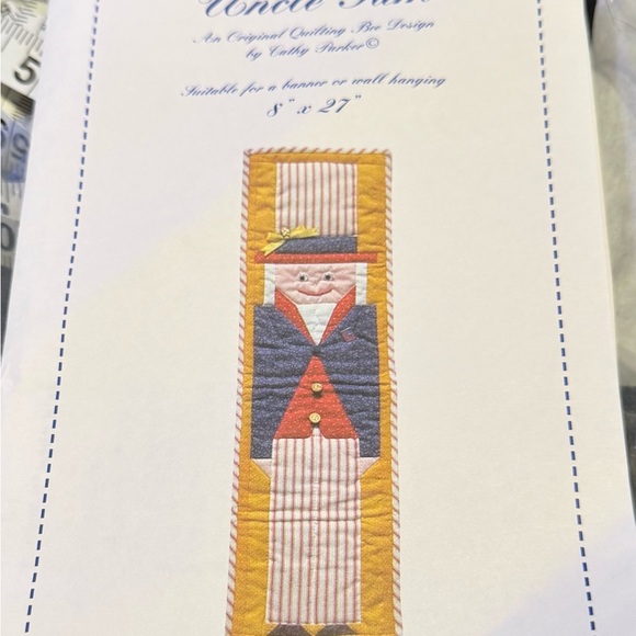 Other | Uncle Sam Cross Stitch Pattern | Poshmark